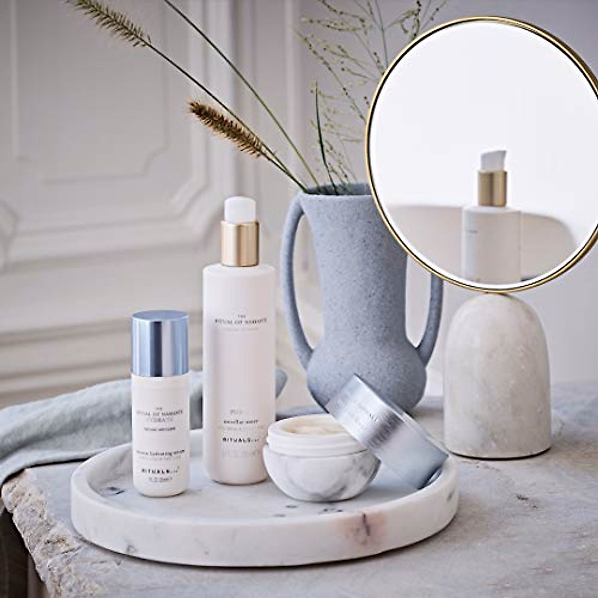 RITUALS Namaste Natural Hydrating Overnight Cream - Hydrating & Refreshing Face Cream with Hyaluronic Acid, Holy Lotus & Indian Rose - 1.6 Fl Oz