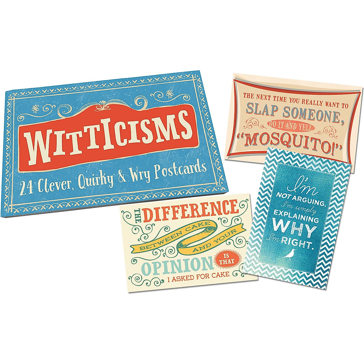 Studio Oh! Snail Mail Quirky and Wry Witticisms Postcard Booklet