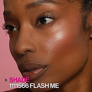 Wet n Wild MegaGlo Blushlighter, Blendable Blush & Highlighter Set, Shimmery Metallic Finish, Flash Me