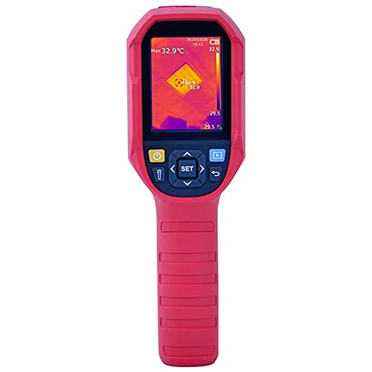 UNI-T UTi260B Thermal Camera Imager 49152Pixels 256x192 IR Resolution Handheld Infrared Camera Thermal Imaging IP65 2 Meter Drop Durability Rechargeable
