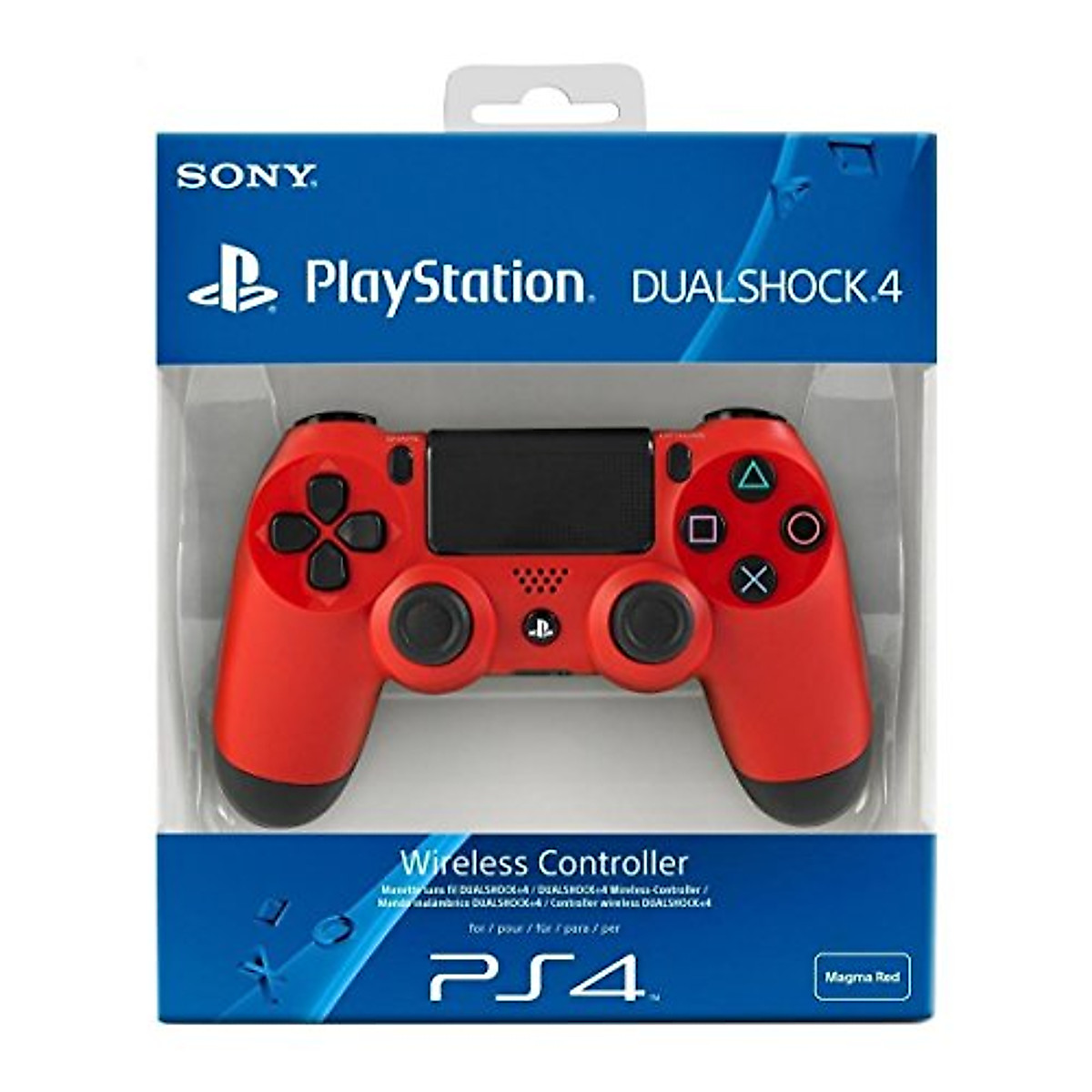 Official Sony Playstation 4 PS4 DualShock 4 Wireless Controller Red