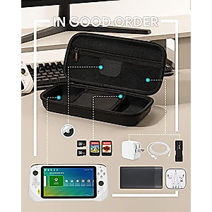 Hard Carrying Case for Logitech G Cloud Gaming Handheld, Waterproof/Protective/Portable/Storage Case