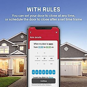 Genie QuietLift Connect – WiFi Smart Garage Door Opener with Added Wireless Keypad, ¾ HPC Smart Belt Drive – Compatible with Alexa and Google Assistant, Model 3053-TKV