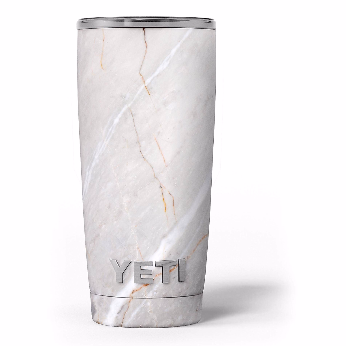 Design Skinz Slate Marble Surface V8 - Skin Decal Vinyl Wrap Kit Compatible with The Yeti Rambler Cooler Tumbler Cups