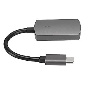 USB C to HDMI Adapter, 4K HD Multimedia Interface Adapter, Portable Aluminum Converter, Anti Interference for Cell Phones Computers