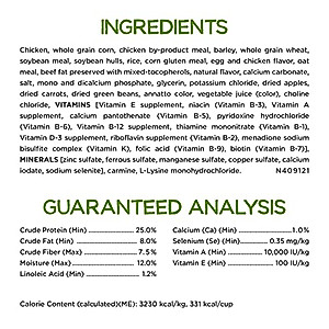 Purina Beneful Healthy Weight Dry Dog Food With Farm-Raised Chicken - (Pack of 4) 3.5 lb. Bags