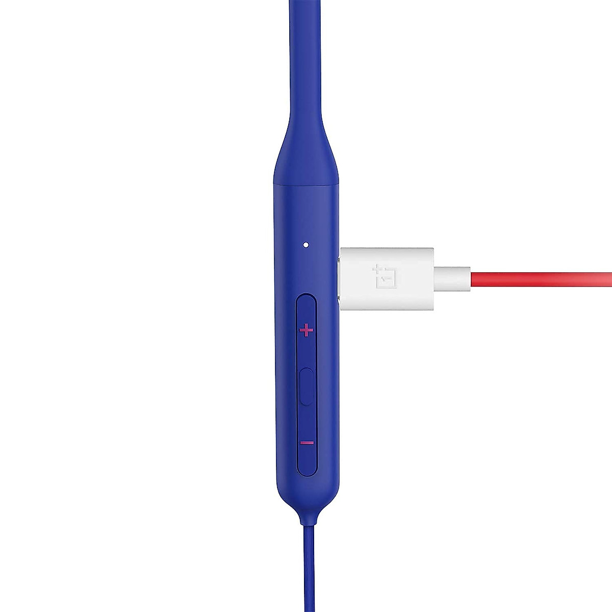 OnePlus Bullets Wireless Z Bass Edition in-Ear Earphone with Mic, Passive Noise Cancellation (Bluetooth 5.0, Quick Switch) (Bass Blue)