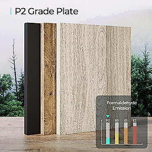 LINSY HOME Dresser for Bedroom, 7 Drawer Dresser with Metal Handles, White Chest of Drawers for Living Room, Entryway and Hallway, White Beige