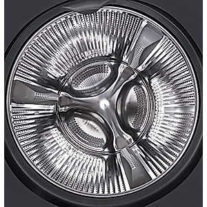 Haier QFW150SSNWW 24" Frontload Washer with 2.4 cu. ft. Capacity 16 Cycles Electronic Controls Built-in Wi-Fi Connect in White