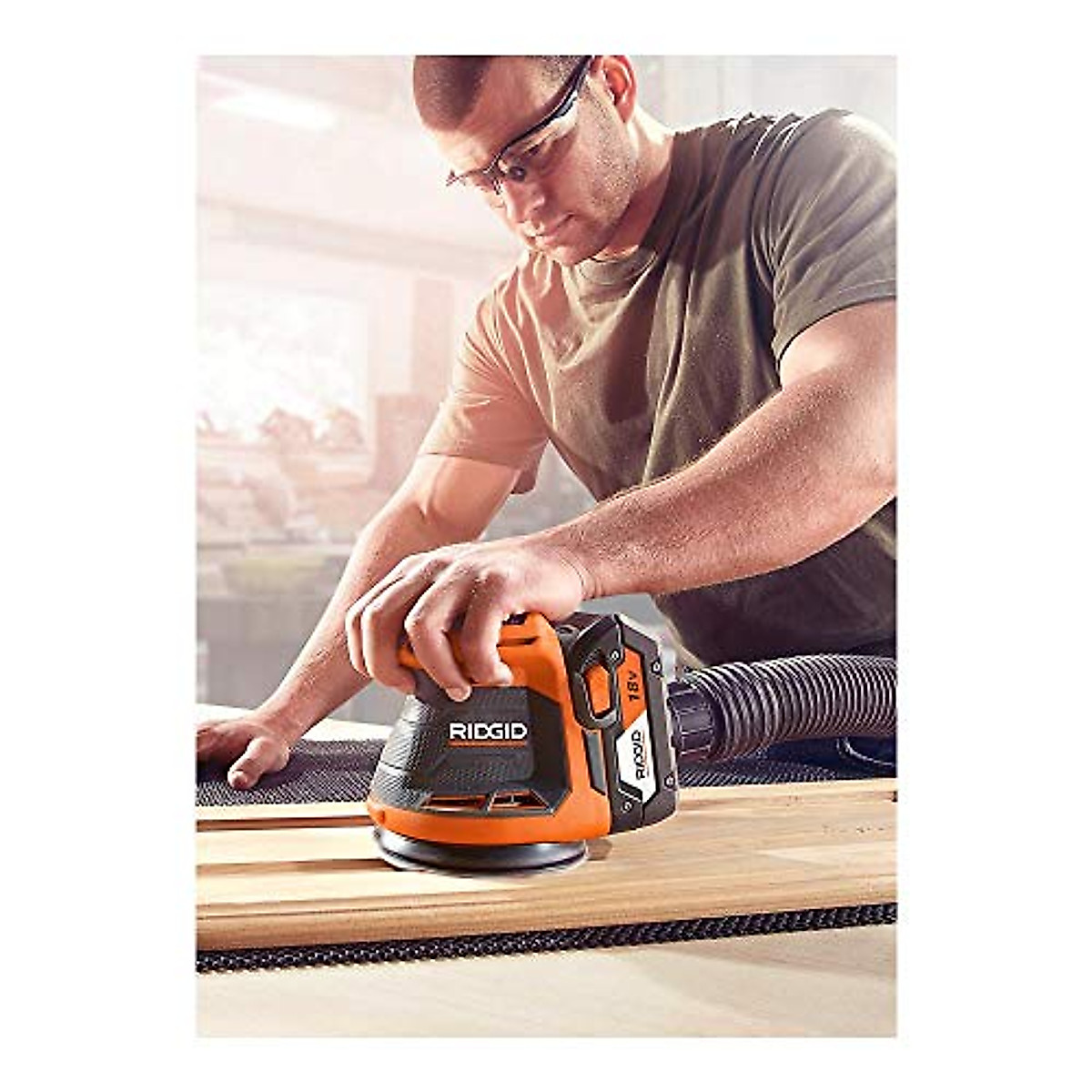 Ridgid R8606B GEN5X 18-Volt 5 in. Cordless Random Orbit Sander (Tool-Only, Battery and Charger NOT Included)