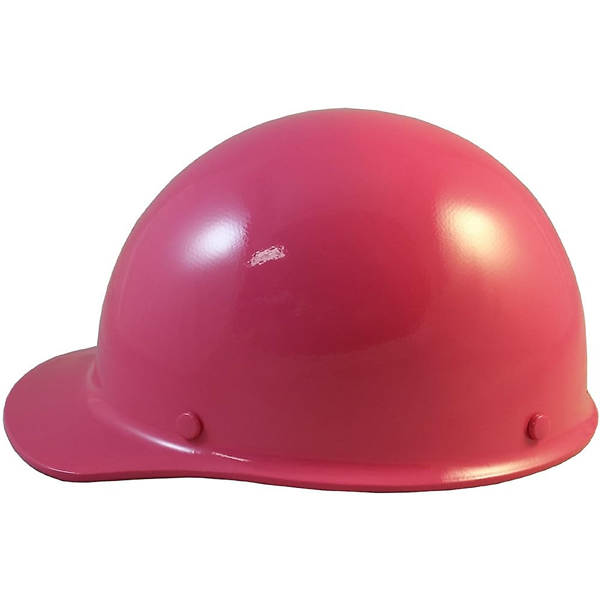 Skullguard Cap Style Jumbo Size Hard Hat with Fas-Trac 3 Ratchet Suspension Custom Hot Pink Color