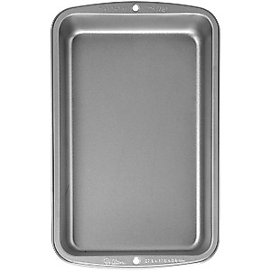 Wilton Recipe Right Non-Stick In Biscuit Brownie Pan, 11" x 7" x 1-1/2"