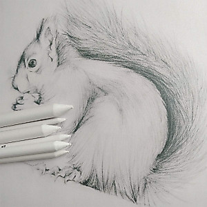 6 PCS Blending Stumps and Tortillions, Sketch Drawing Tools, Paper Art Blenders for Student Sketch Drawing