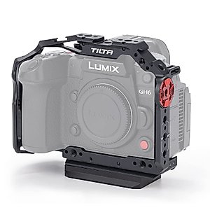Tilta Full Camera Cage Compatible with Panasonic GH7/GH6 – Black | TA-T15-FCC-B