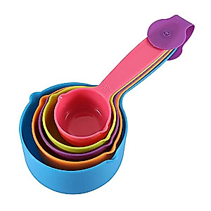 Silicone Donut Mold Doughnut Pan - Silicone Cupcake Pan, Silicone Cupcake Molds - Silicone Baking Cups - Measuring Spoons, Non-Stick Dishwasher Safe - 15 pack