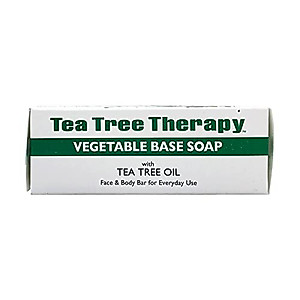 Tea Tree Therapy Vegetable Base Soap - 3.9 Oz