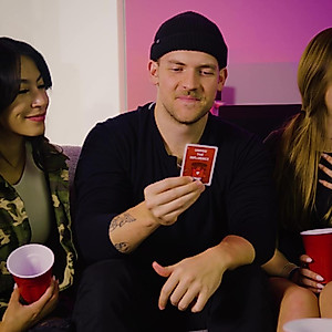 Shots No Chaser Under The Influence : The Fun Adult Drinking Game to Turn Up for Parties, Kickbacks, and Game Nights | 200 Cards for Getting Lit, Great Gift for Bachelorette Party or 21 Birthday