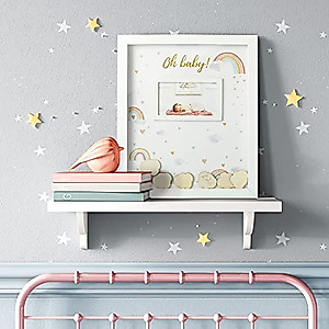 Kate Aspen Boho Rainbow Baby Shower Decorations, One Size, Alternative Guestbook