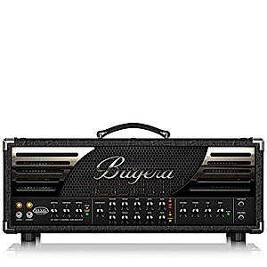 BUGERA 333XL Hardcore 120-W 3-Channel Amplifier Head with Reverb and Infinium Valve Life Multiplier Multi Colored, (333XLINFINIUM)