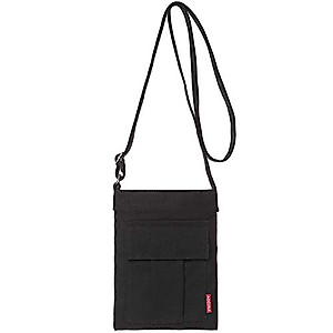 AOCINA Small Crossbody Bags for Women Small Canvas Purses for Teen Girls Lightweight Mini Purse Bag(A-Black)