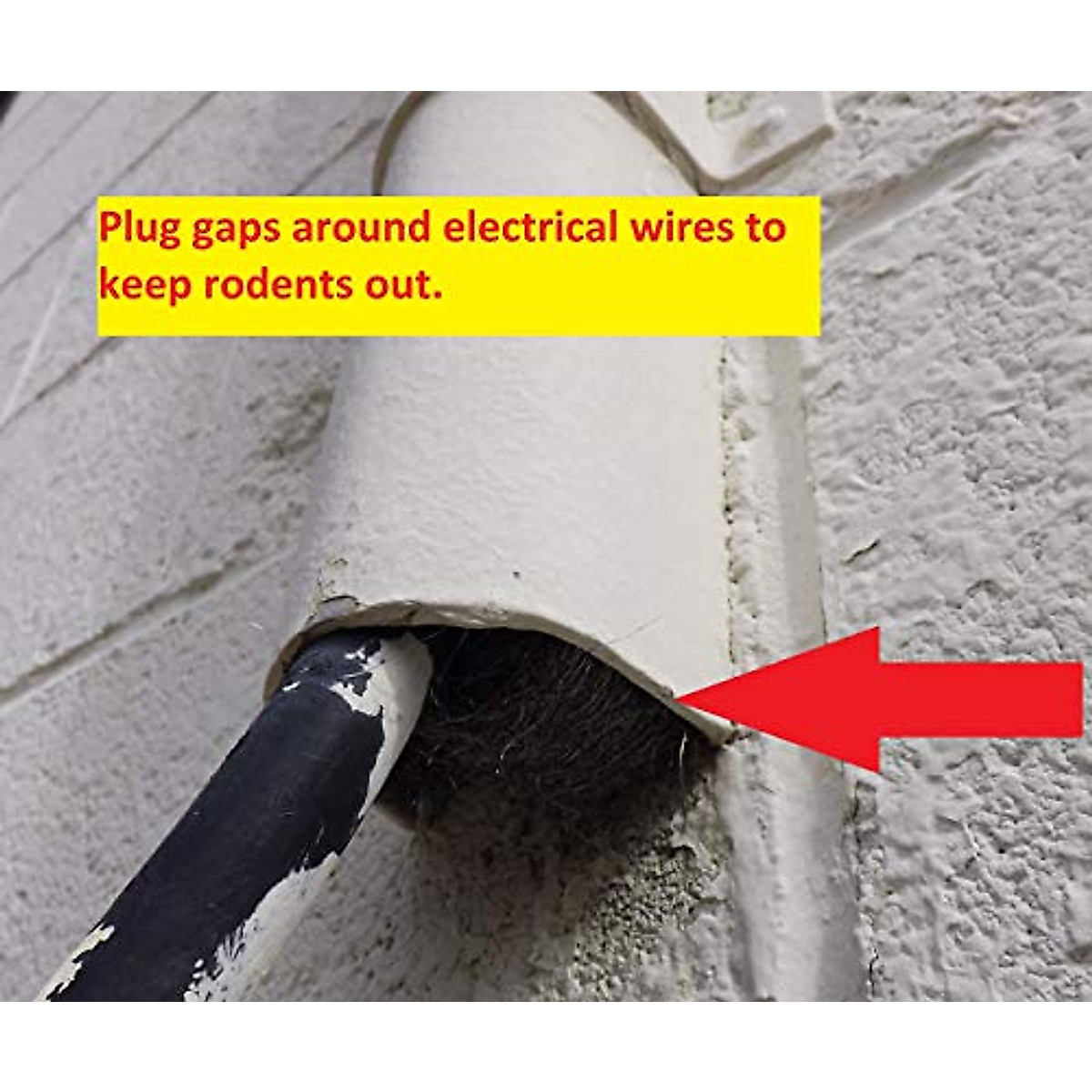 Pestplug 4" X 5' Long x 3 Rolls, 100% Stainless Steel Woo: Gap Blocker to Keep Mice, Rodents & Insects Out. Does NOT Rust! Fill Fabric, Plug Holes & Gaps in Homes, Garages, Farm Buildings, RV's