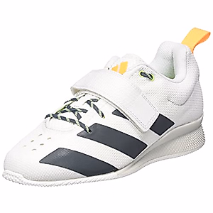 Adidas Weightlifting II FU8165, Womens, Buty treningowe, Crystal White/Grey Six/Solar Gold, 6.5 US