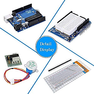 ZYM119 Microcontroller Learning kit for Starter to Master with 24 Interactive Lessons for Circuit Board