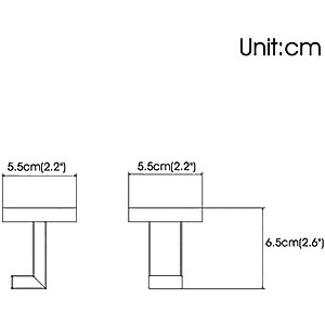 Beelee Brushed Gold Wall Hooks 4-Pack Bathroom Towel Hooks Robe Hooks SUS 304 Stainless Steel Hat Rack Clothes Hanger for Bathroom,Kitchen and Living Room，BA19907BG-4