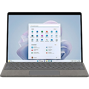 Microsoft Surface Pro 9, 13.3" Touchscreen 2-in-1 Tablet, 12th Gen Intel Core i7-1255U, Intel Iris Xe Graphics, 16GB DDR5 RAM, 512GB SSD, Windows 11h, Platinum, Device Only, with MTC Stylus Pen