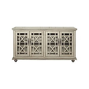 Martin Svensson Home Marche 63" TV Stand, Antique Silver