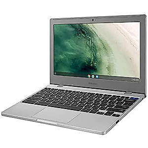 Newest Samsung Chromebook 4 11.6” Laptop Computer for Business Student, Intel Celeron N4020(Up to 2.8GHz), 4GB RAM, 32GB eMMC, Webcam, WiFi, Bluetooth, USB Type-C , Chrome OS, Silver+JVQ MP