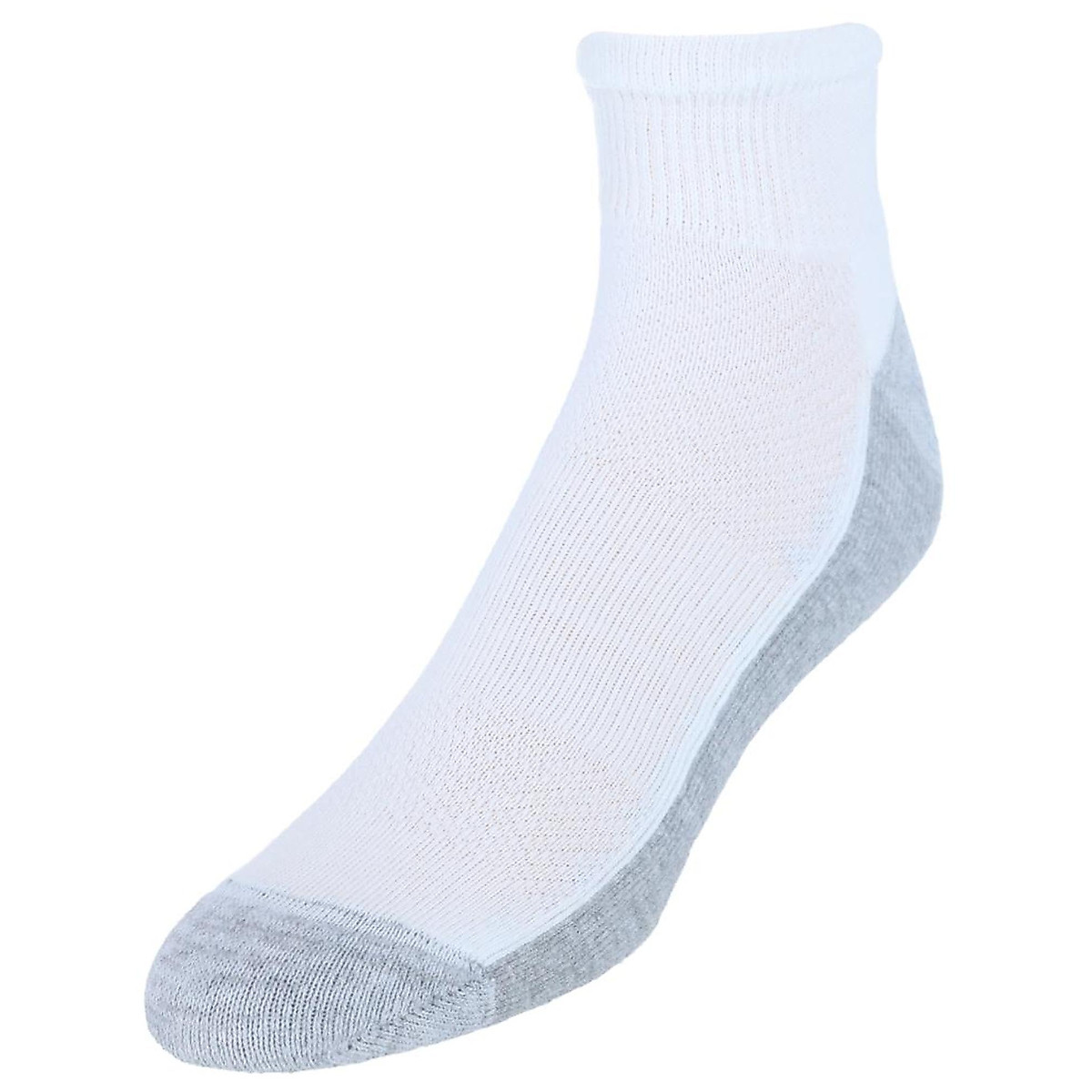 Hanes Men's, X-Temp Cushioned Ankle Socks, 12-Pack, White-12 Pack, 12-14