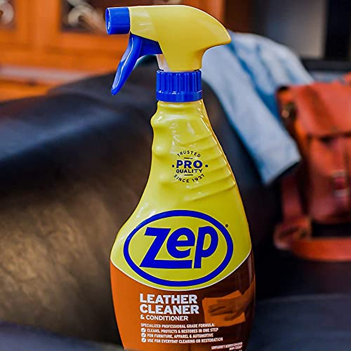 Zep Leather Cleaner and Conditioner 24 ounce ZUCLC24