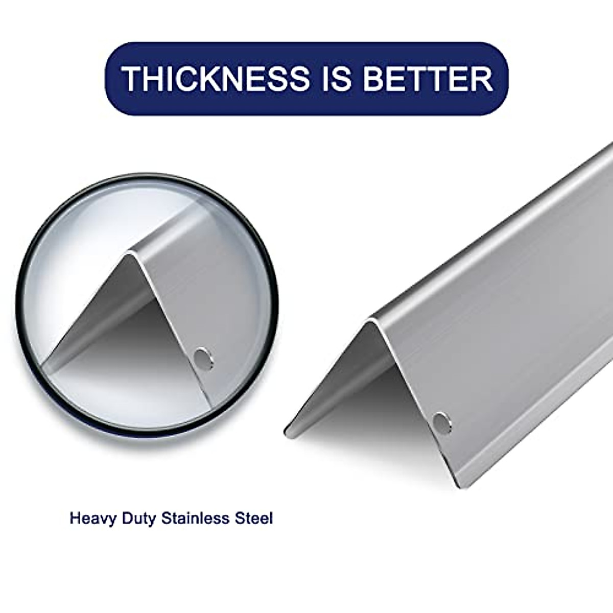 Applicable to Weber Genesis II 300 Series, II E/S-310, II E-315, II E-330, II E/S-335,II LX S/E-340 66032 66795 66040 Gas Grill Stainless Steel Seasoning Stick Barbecue Accessories Flavorizer Bars