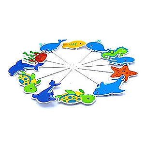Under the Sea Animals Cupcake Toppers 12 PCS, Cake Picks, Baby Shower, Animals Birthday Party Decorations Supplies, Ocean Sea Themed …