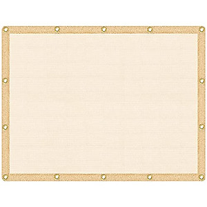 Junkogo Shade Cloth 40% 10x15ft Sun Shade Lightweight Mesh Netting Cover for Pergola, Garden, Outdoor, Patio, Deck, Backyard