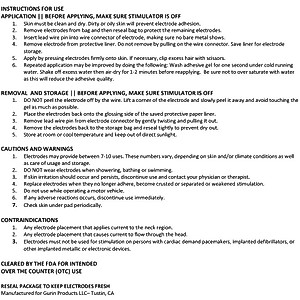 Santamedical TENS Unit Replacement Pads 2x2 40 Pcs Premium Reusable Electrode Pads - Self Adhesive Electro Therapy Patches for Electrical Stimulation - Non Irritating Stim Pads Design