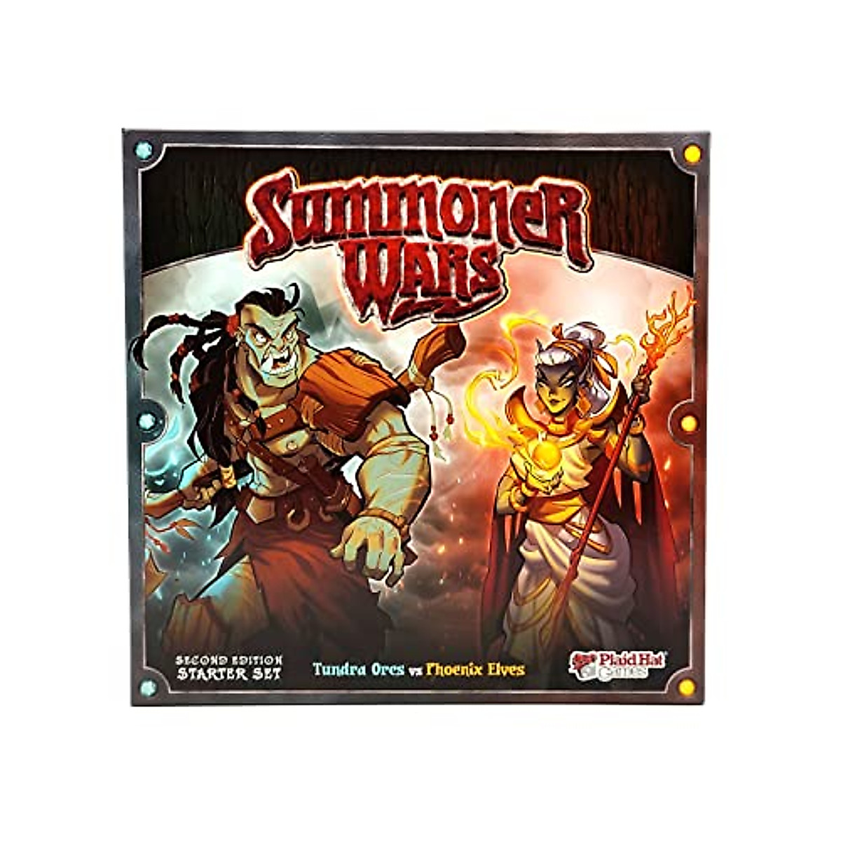 Summoner Wars Second Edition Starter Set: Tundra Orcs vs. Phoenix Elves