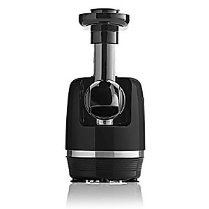Omega H3000D Cold Press 365 Juicer Slow Masticating Extractor Creates Delicious Fruit Vegetable and Leafy Green High Juice Yield and Preserves Nutritional Value, 150-Watt, Black