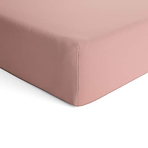 Natemia Fitted Crib Sheet - 100% Organic Cotton - 28 X 52 for Standard Crib and Toddler Mattresses - Silky Soft and Hypoallergenic