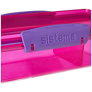 Sistema Lunch Snack Attack, 410 ml - Assorted Colours