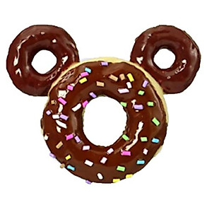 Disney Food Magnets- Mickey Ice Cream Bar, Cone, and Donut for Fridge (3 Pieces)