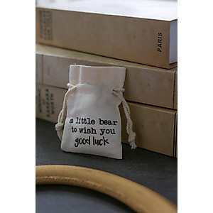 Good Luck Gift, Pocket Bear, Lucky Souvenir Gift, Miss You Gift, Gifts of Encouragement, Good Luck in Exams,Congratulations Graduation Gift.