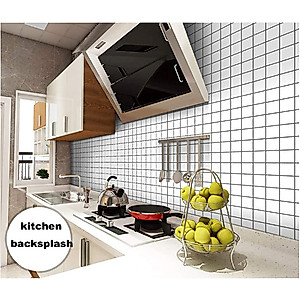 Self Adhesive Plaid Pattern Decorative Vinyl Contact Paper Drawer Shelf Liner for Cabinets Dresser Counter Wall Arts and Crafts Decor (24" Wx117 L)