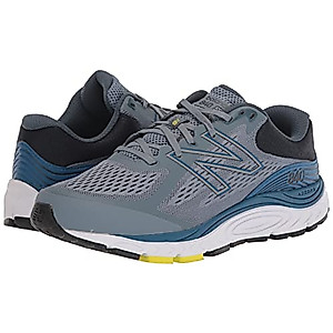 New Balance Men's M840LB5 Running Shoe, Ocean Grey/Oxygen Blue, 10 Wide