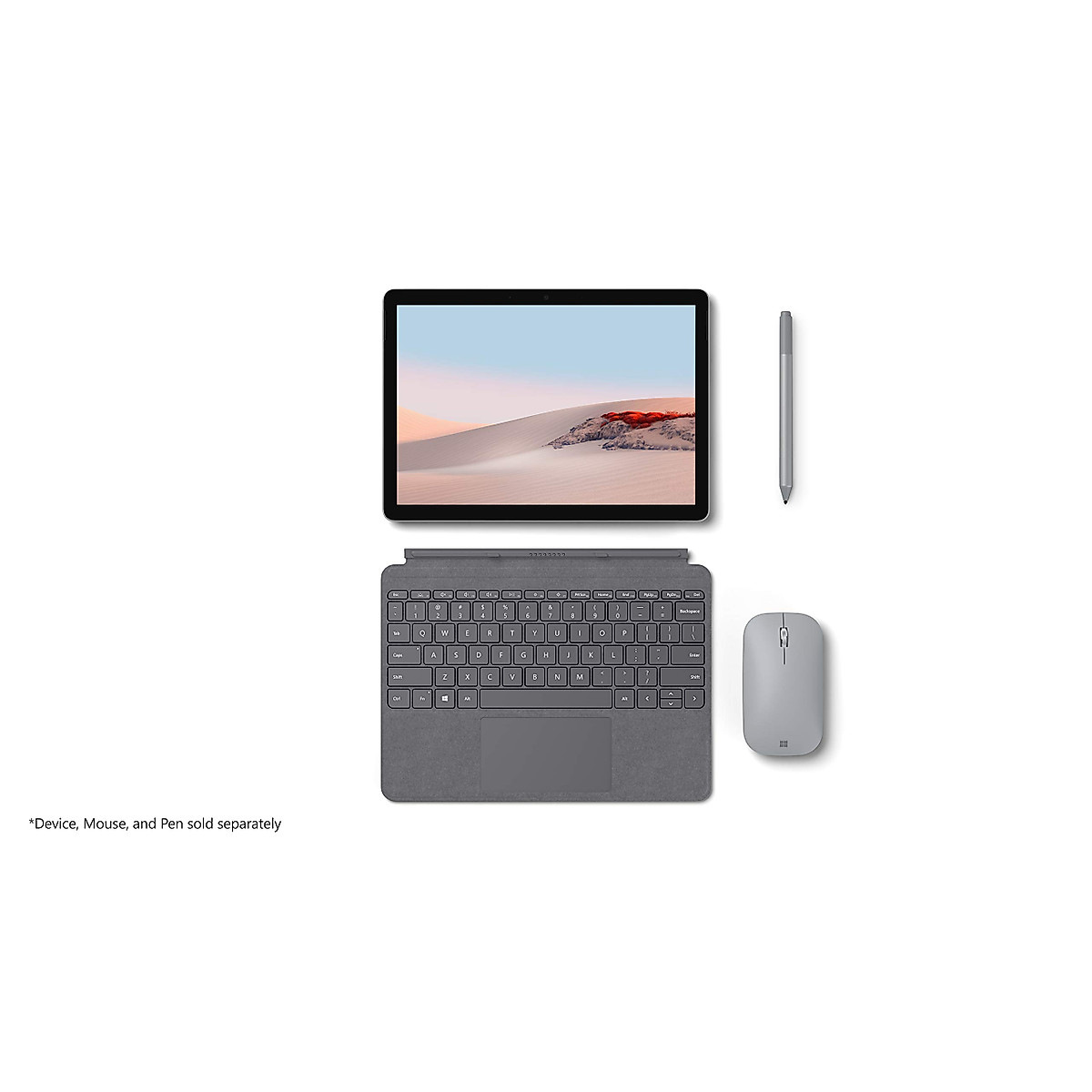 NEW Microsoft Surface Go Signature Type Cover - Platinum