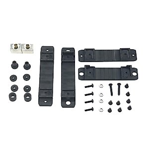 DKKY 1 Set of Plastic Magnetic Stealth Stealth Body Pillar-Type Housing, Free of Disassembly, Suitable for Drifting RC car TRX4 T4 Series car Shell Fixed Support