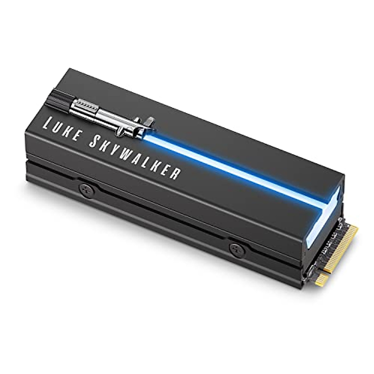 Seagate Lightsaber Collection Special Edition FireCuda SSD 1TB Solid State Drive - M.2 PCIe Gen4 ×4 NVMe 1.4, up to 7300MB/s, Customizable RGB LED Lightsabers (ZP1000GM3A053)