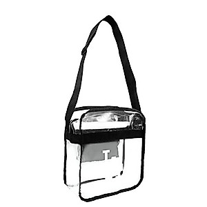 Littlearth MLB Los Angeles Dodgers Clear Carryall Crossbody Bag