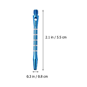 BESPORTBLE Throwing Toy Darts Replacement Dart Aluminium Dart Shaft Dart Shafts for Steel Tip Flying Toys Practical Aluminium Alloy Dart Shafts Dart Accessories Aluminum Rod Aluminum Alloy
